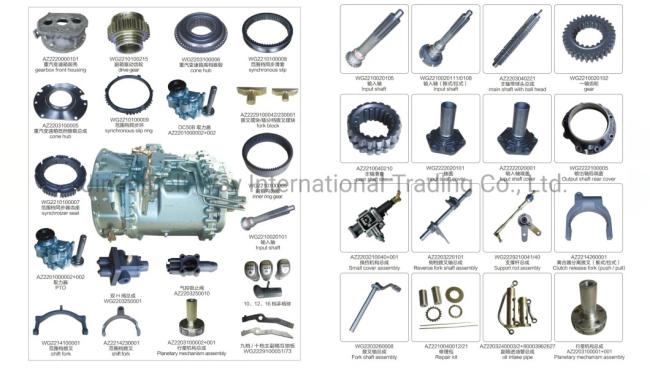 Original Shacman Spare Parts Engine Rear Support Dz95259590068