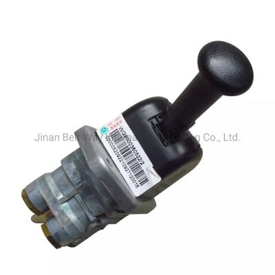 중국 변속기 시스템 부품 HOWO/Shacman F3000/F2000/M3000 트럭의 수동 브레이크 밸브 판매용