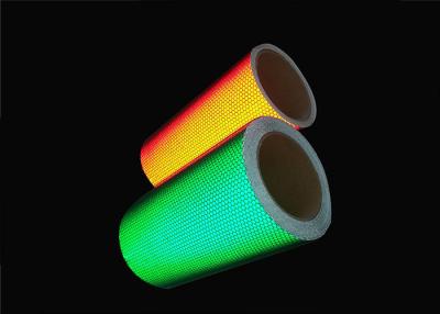 Κίνα Βαρέων καθηκόντων Prismatic αντανακλαστική ταινία για την άσπρη κόκκινη μπλε συνήθεια σημαδιών κυκλοφορίας προς πώληση
