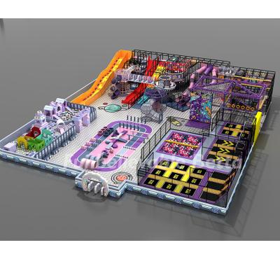 China Bettaplay Trampoline Park Kids Indoor Play Age 3 Years Shopping Mall.Super Market.Kindergarten Apply to Free Jumping Indoor for sale