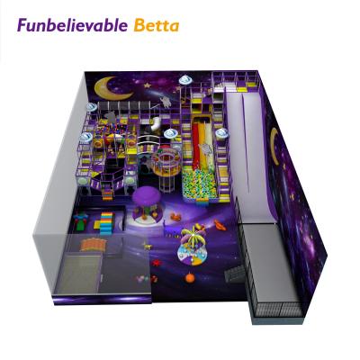 China Bettaplay Kids Universe Theme Indoor Playground Equipment for Commercial Occasions Allowable Passenger 10 for sale