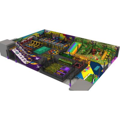 China Category Maze Customized Toddler Kids Soft Play Climbing Toys Games Children Ninja Indoor Playground for sale