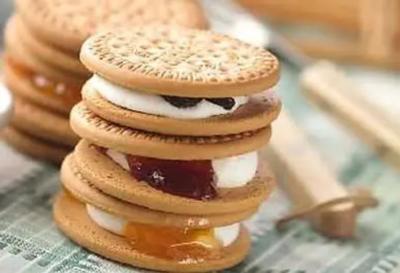 Cina Biscotti da forno per la colazione Biscotti 200 g Biscotti sandwich cremosi al cioccolato in vendita