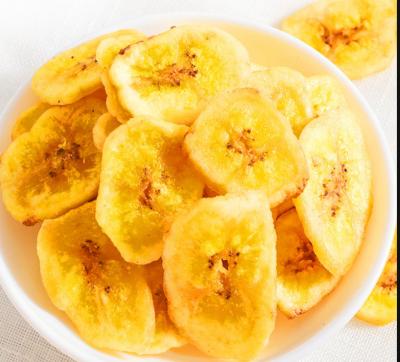 Cina Chips di banane disidratate secche dolcificate biologiche naturali con miele 100g in vendita