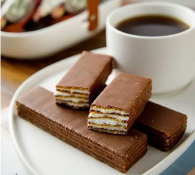 Cina Dolci e deliziosi biscotti al wafer al cioccolato Biscotti 24 mesi Shelflife HACCP in vendita