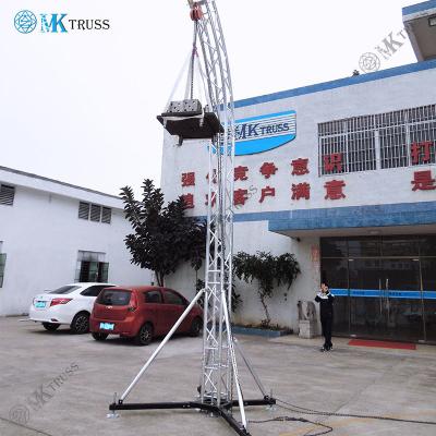 China Simples estilo de linha de alumínio Array alto-falante Truss pendente Instalação livre de problemas à venda