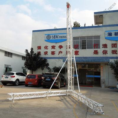 China Simples estilo de linha de alumínio Array alto-falante Truss pendente Instalação livre de problemas à venda