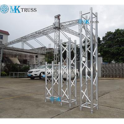 Chine Capacité de charge lourde 1m Rectangle Aluminium Spigot Truss Structure personnalisée Cadre d'affichage pour l'événement à vendre