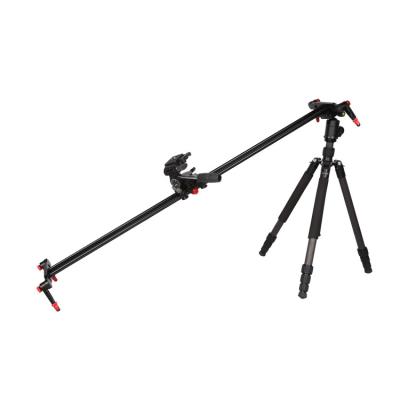 Κίνα Studio photography filming equipment Aluminum alloy 60/80/100/120cm photo video DSLR camera track slider προς πώληση