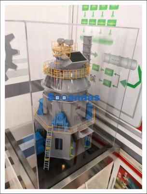 Cina Mulino a cilindri verticale 3 del cemento elettrico del rullo 36-110 TPH in vendita