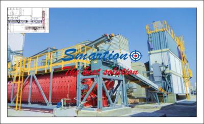 Cina Pianta commovente modulare d'acciaio della macinazione del fasciame sovrapposto di 50 TPH in vendita