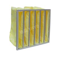 Quality Reusable Air Conditioning Bag Filter 90%Um Non Woven Pocket Filter for sale