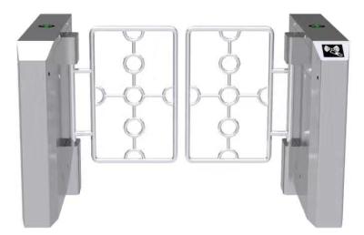 中国 高品質の双方向アンチクライミングスイングターンスタイルゲート 安全アクセス制御 販売のため