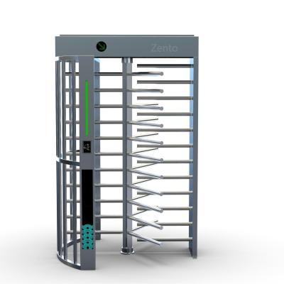 China Full Height Turnstile 2200mm, Bidirectional, 30-45P/Min Speed for sale