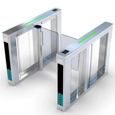 China Speed Gate Turnstile 45-65 People/Min with 1.5mm Stainless Steel Frame for sale