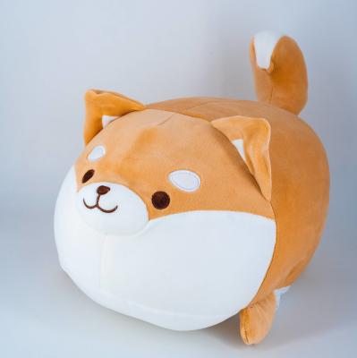 polyester Filling Corgi Dog Plush Stuffed Pillow Shiba Inu Akita Stuffed Toy For