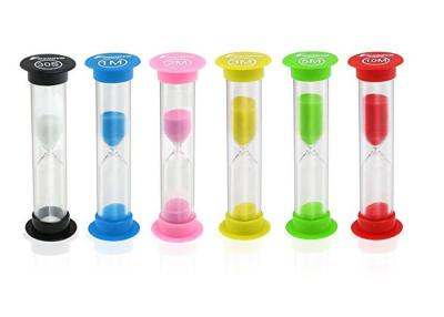 中国 多彩な砂の時計のタイマーのSandglassの砂時計の砂の時計30の秒- 10分 販売のため