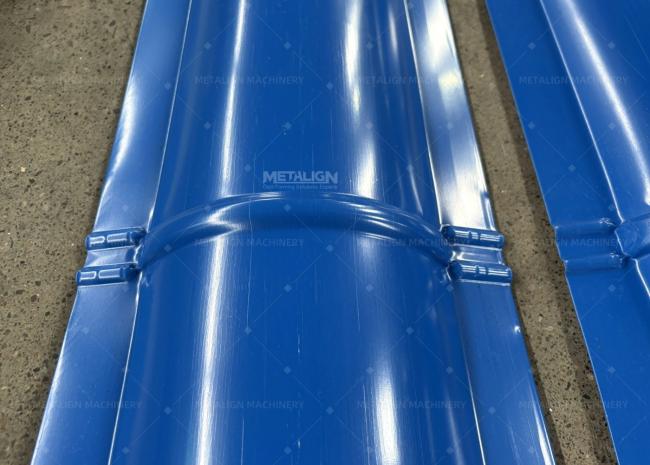 Ridge cap cross-section