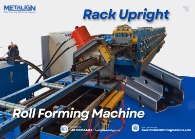 China High Precision Rack Roll Forming Machine with 18 Forming Stations and 70mm Shaft Diameter for sale