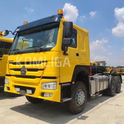 China 21-30t Capacidade de carga 16 toneladas eixo traseiro Sinotruk 10 Roda 371HP HOWO 6X4 caminhão de reboque à venda