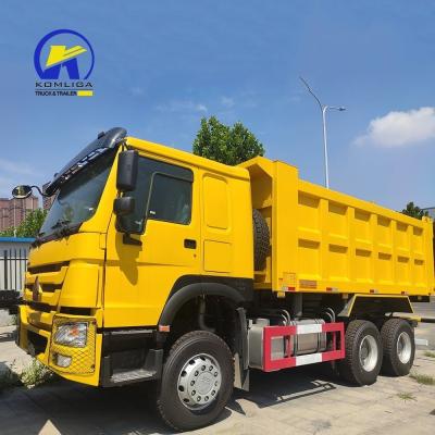 China Sinotruck 6X4 zware dumptrucks gebruikte dumptrucks HOWO trucks 375HP 371HP Te koop