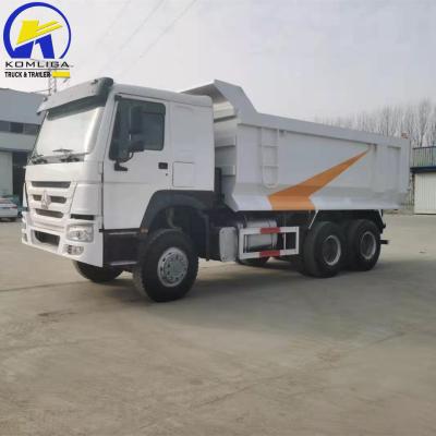 China Transmissão manual de 6×4 rodas motrizes Forland Sinotruk 371 375 camião de lixo na África à venda