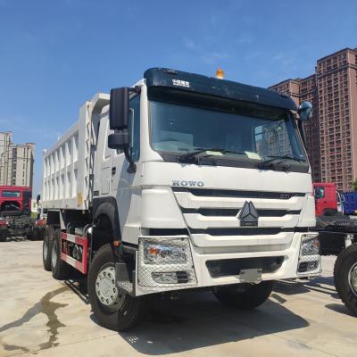 China 371HP 10 Wheeler 20 Cubic Tipper Truck Sinotruk HOWO LHD/Rhd Volante e cabine Hw76 à venda