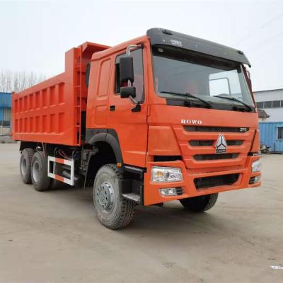 China 16 ton 16 Cbm 16 kubieke meter Gebruikte Sinotruk HOWO dumptruck met Wd615.47.D12.42 motor Te koop