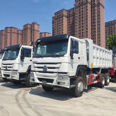 China Shandong Tipper Truck 2021 Year Dump Trucks com 375 HP de potência e usado à venda
