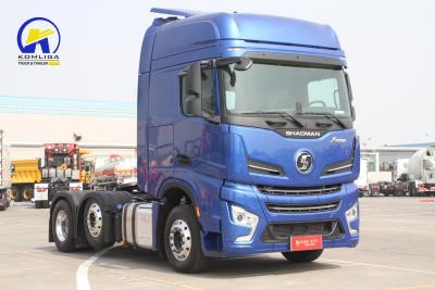 China Shacman X6000 6*4 Tractor Head Truck in goede staat met Cummins Isme 420 motor Te koop