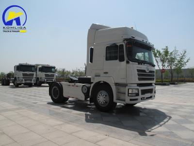 China Handgestuurde Shacman 4X2 6 wielen Traktortruck met dieselmotor Te koop