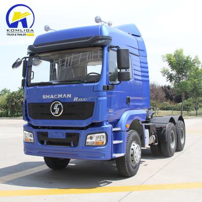 中国 使用済み 6X4 H2000 X3000 Shacman トラクター トラックヘッド ディーゼルエンジンと12r22.5タイヤ 販売のため