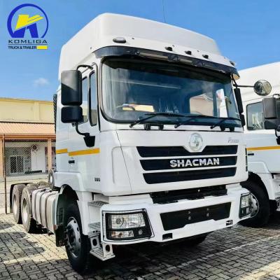 中国 男 16 トン 2 段階減速器 6.5 速度比 シャックマン 6X4 プライム モーバー ヘッドトラック 販売のため