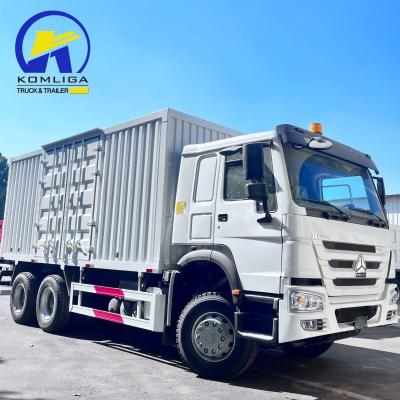 China Aanpassing 6×4 aandrijving wielen Cargo Truck Box voor het vervoer verzoek Te koop