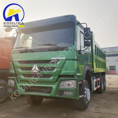 China Zf8118 stuursysteem Rood 371HP 2020 Jaar Gebruik in goede staat Sinotruk HOWO dump truck Te koop