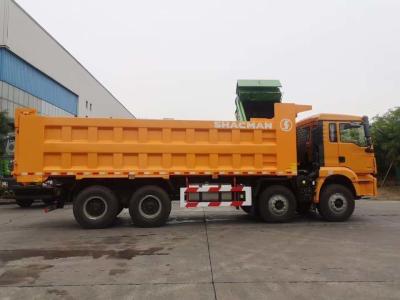 Cina Shacman H3000 Usato 8X4 12 ruote Camionetti di scarico con ribaltatore ventrale sollevamento idraulico in vendita