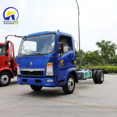 China Op maat gemaakte aanvraag HOWO lichte vrachtwagen 4x2 6 wielen dump vrachtwagen ladingcapaciteit 1-10t Te koop