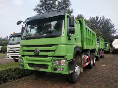 中国 中古 シノトラック 10ホイラー ティッパー ダンパー 371HP HOWO ダンパー トラック ラジアルタイヤ設計 販売のため