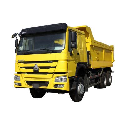 中国 中古 シノトラック 6X4 10 ホイラー ターパー ダンパー 420HP HOWO ダンパー トラック 販売のため