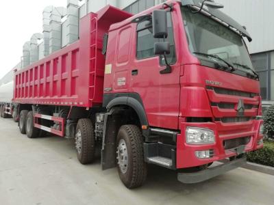 中国 中古 シノトラック 8X4 12ホイール HOWO ティッパー 1 スリーパーとAC付き用ダンプトラック 販売のため