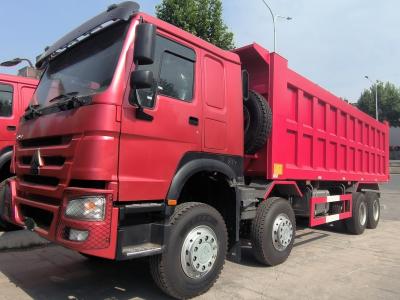 China 420 pk 8x4 12 wielen Sinotruk HOWO Gebruikte dumptruck Tipper Truck met paardenkracht 420 pk Te koop