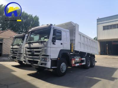 China Gebruikte HOWO Truck Tipper Dump Truck 371HP 10 Wheeler 25 Ton Sinotruck 8500*2500*3400mm Te koop