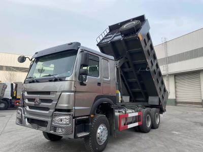 China Zf8118 stuurstelsel Euro 5 Gebruikt HOWO 6X4 10 wielen dumptruck met dubbele Alex Te koop