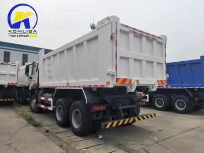 Cina HOWO 10 Ruote 371 HP 6X4 Tipper Sinotruk Camionotti usati con pneumatici radiali 1200r20 in vendita