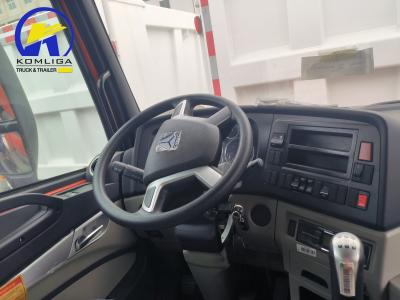 China LHD/Rhd Gebruikte Sinotruck HOWO 10 Wheel 6X4 Dump Truck Tipper Truck met HW76 cabine op de markt Te koop