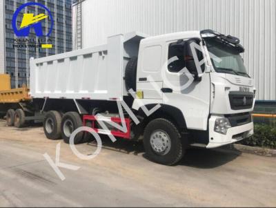 中国 30トンの6×4 中古 シノトラック HOWO ダンプトラック 腹部傾斜器 水力起重 販売のため