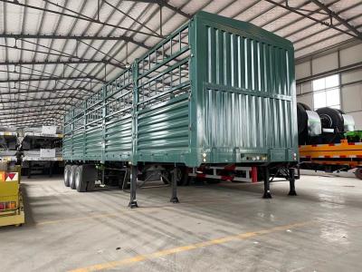 China 6X4 hek Halve trailer met 1820mm loopvlak en Jost 2.0 of 3.5 inch King Pin Te koop