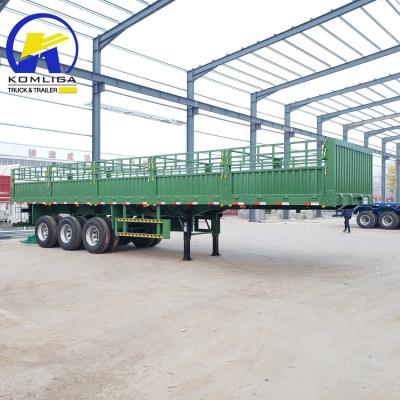 China 3 assen 13m Animal Livestock Fence Semi-trailer met Fuwa-as en 12.00r20 banden Te koop