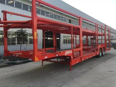 Cina 80 tonnellate di capacità di carico Semi-Carrier Trailer per l'Asia centrale in vendita
