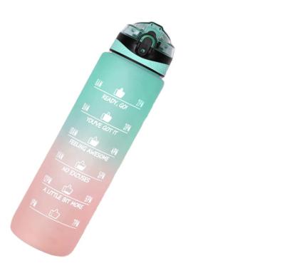 China Botella de agua con impresión horaria de los deportes del CE del gimnasio plástico de las botellas de agua en venta
